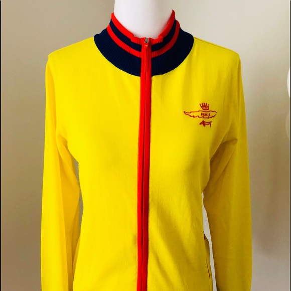 Louis Castel | Jackets & Coats | Louis Castel Yellow Golf Jacket Nwt ...